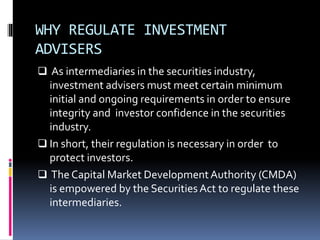 Responsibilities Of An Investment Adviser - Mark Kolta | PPT | Free Download