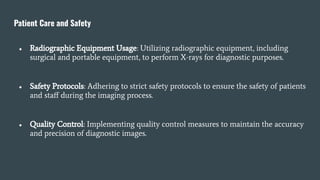 Responsibilities of a Radiographer | PDF