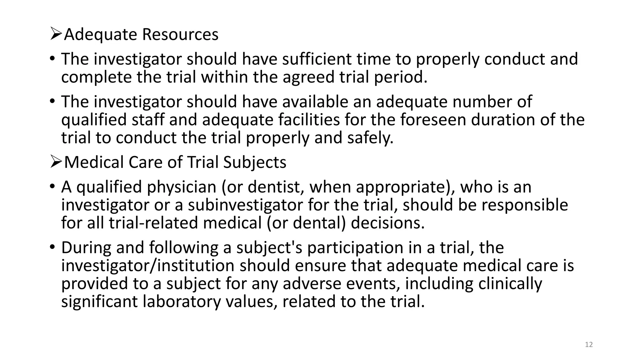 Roles and Responsibilities of sponsor, CRO, and investigator | PPTX