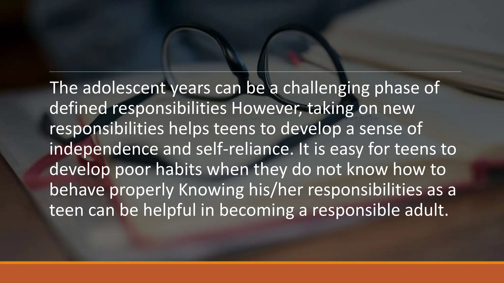 RESPONSIBILITIES OF TEENAGERS.pptx