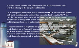 Responsibilities of the oow lrg | PPT