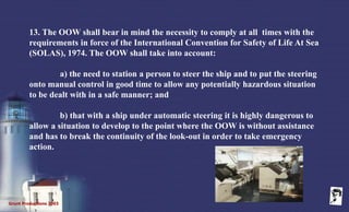 Responsibilities of the oow lrg | PPT