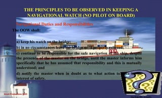 Responsibilities of the oow lrg | PPT