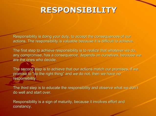 Responsibility | PDF