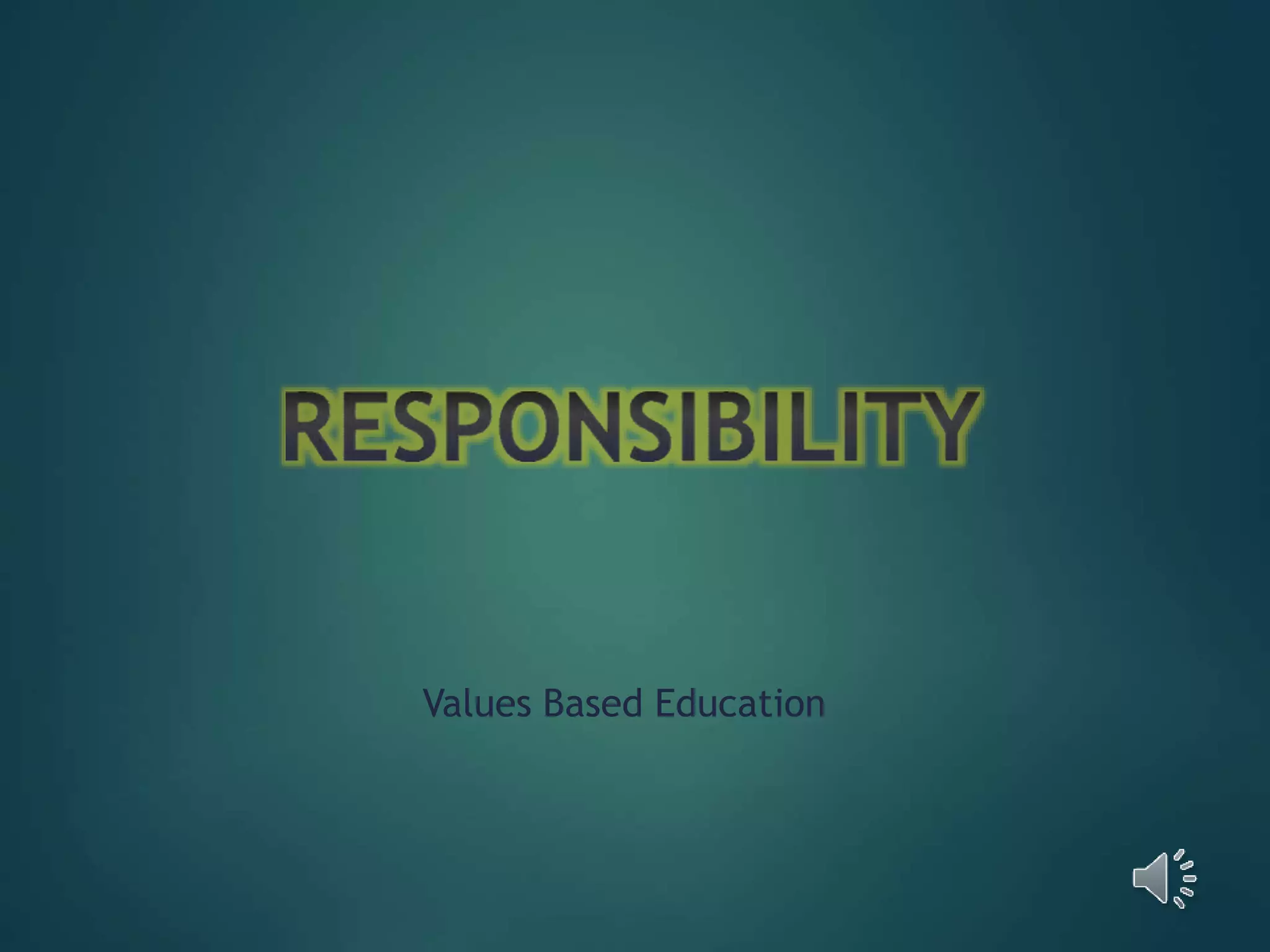 Responsibility | PPTX
