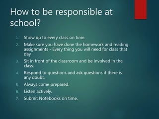 Responsibility | PPTX