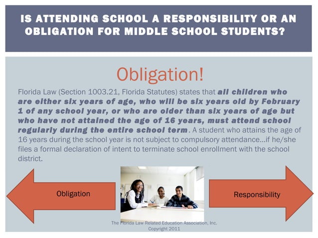 Responsibility vs. Obligation FLREA | PPT