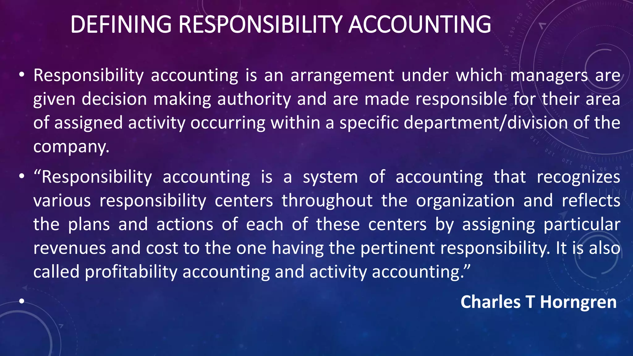 Responsibility ac | PPTX
