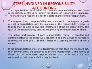 Responsibility accounting | PPTX