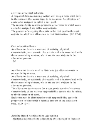 Responsibility Accounting, Operational Performance Measure.docx