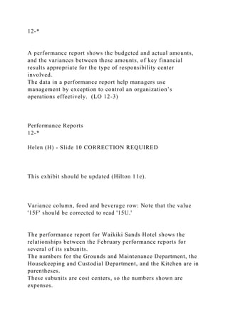 Responsibility Accounting, Operational Performance Measure.docx