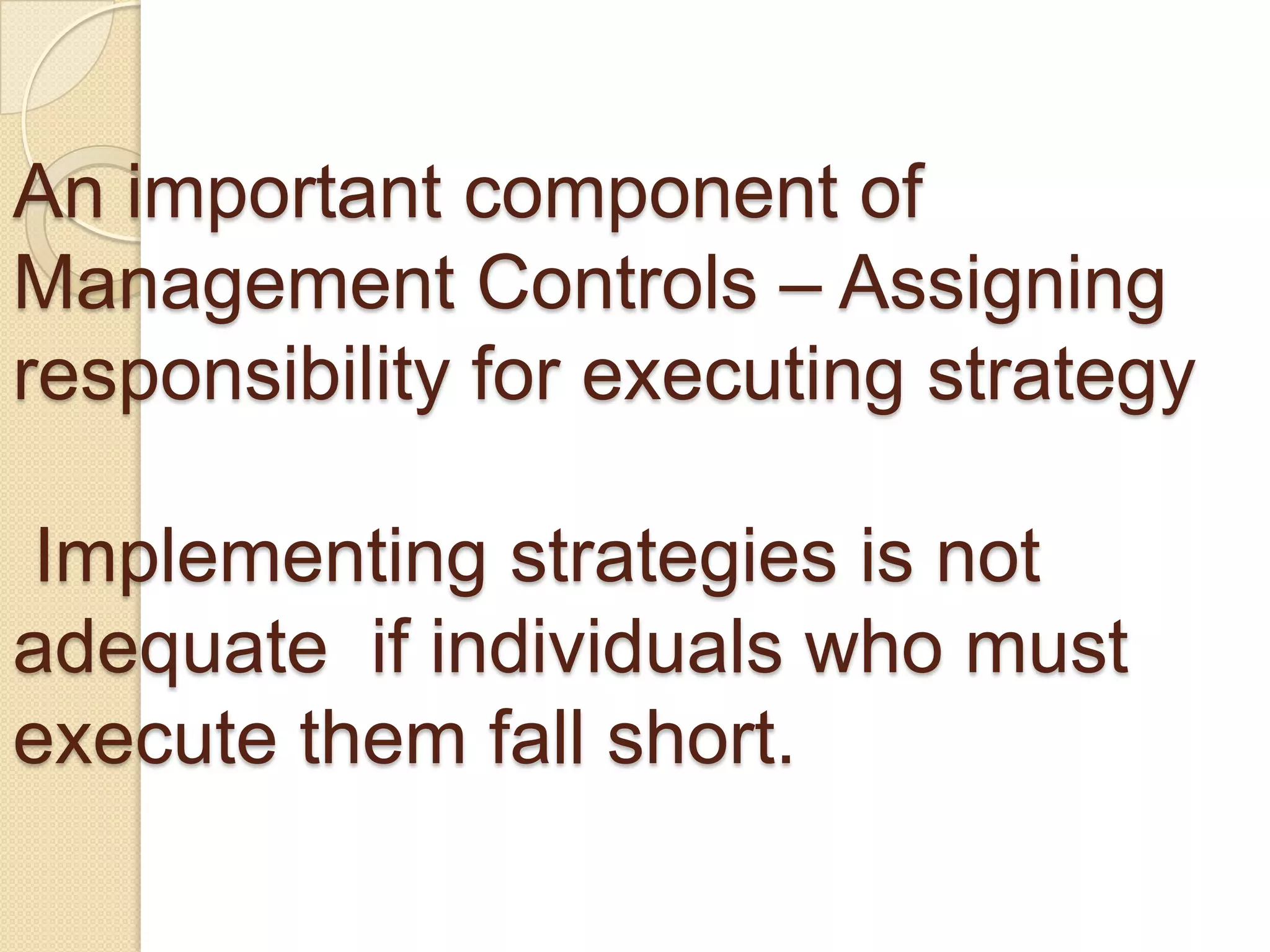 Responsibility centers | PPTX