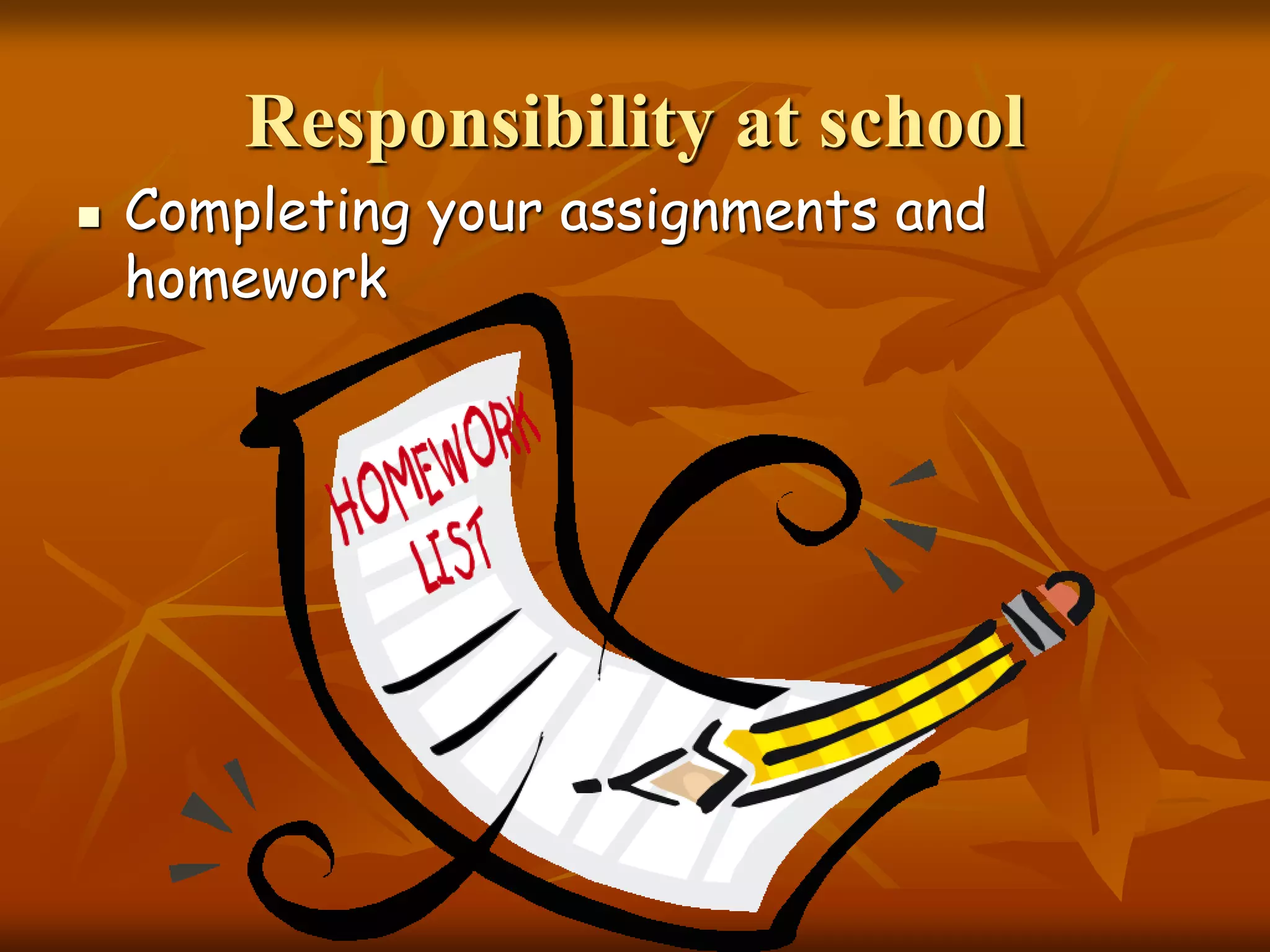 Responsibility+powerpoint | PPT
