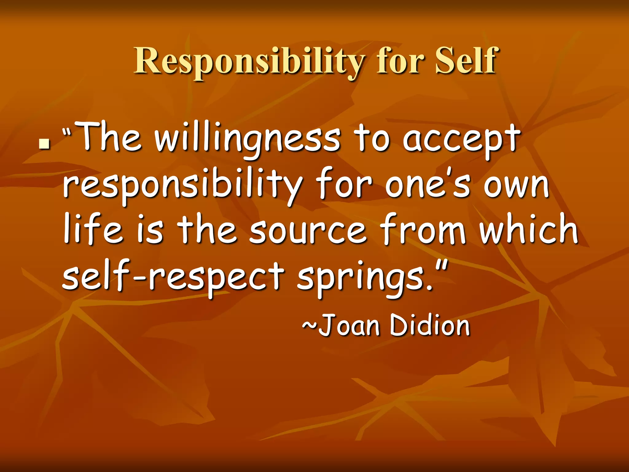 Responsibility+powerpoint | PPT