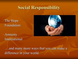 Responsibility+powerpoint | PPT