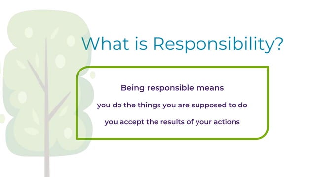 Responsibility Presentation.pptx | Family and Relationships