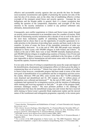 Responsibility to Rebuild: Challenges of Security Sector Reconstruction ...