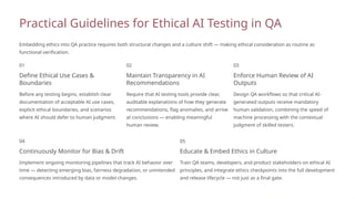 Responsible AI & Ethical Testing: A Critical Role for Modern QA ...