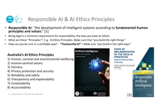 Responsible AI The Australian Approach | PDF