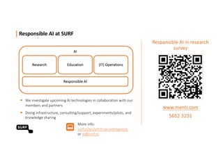 Responsible AI: the epistemology of using machine learning as a ...