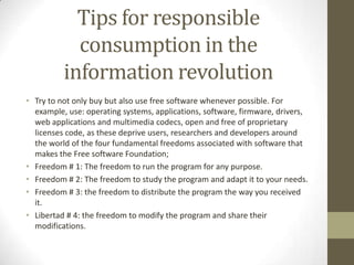 Responsible consumption | PPTX