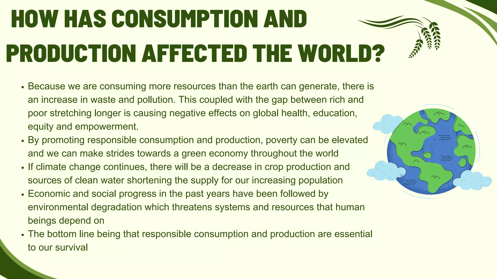 Responsible Consumption & Production: UNSDG #12 | PDF