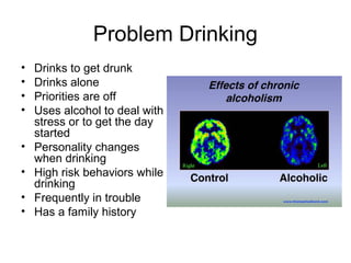 drinking | PPT | Substance Abuse | Diseases and Conditions