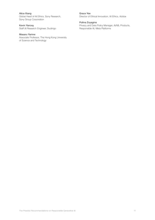 Responsible Generative AI | PDF | Technology Industry | Industries