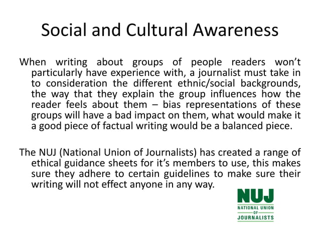 Responsible Journalism | PPT