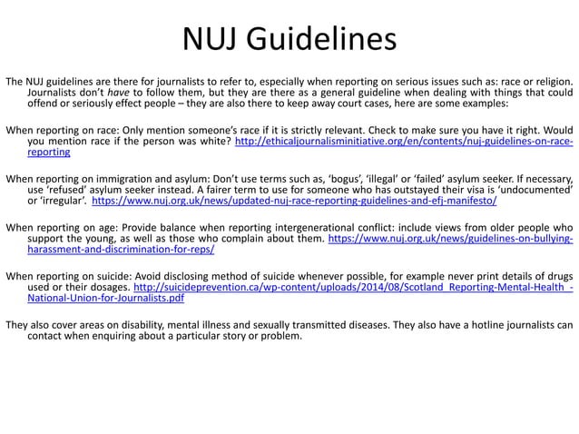 Responsible Journalism | PPT