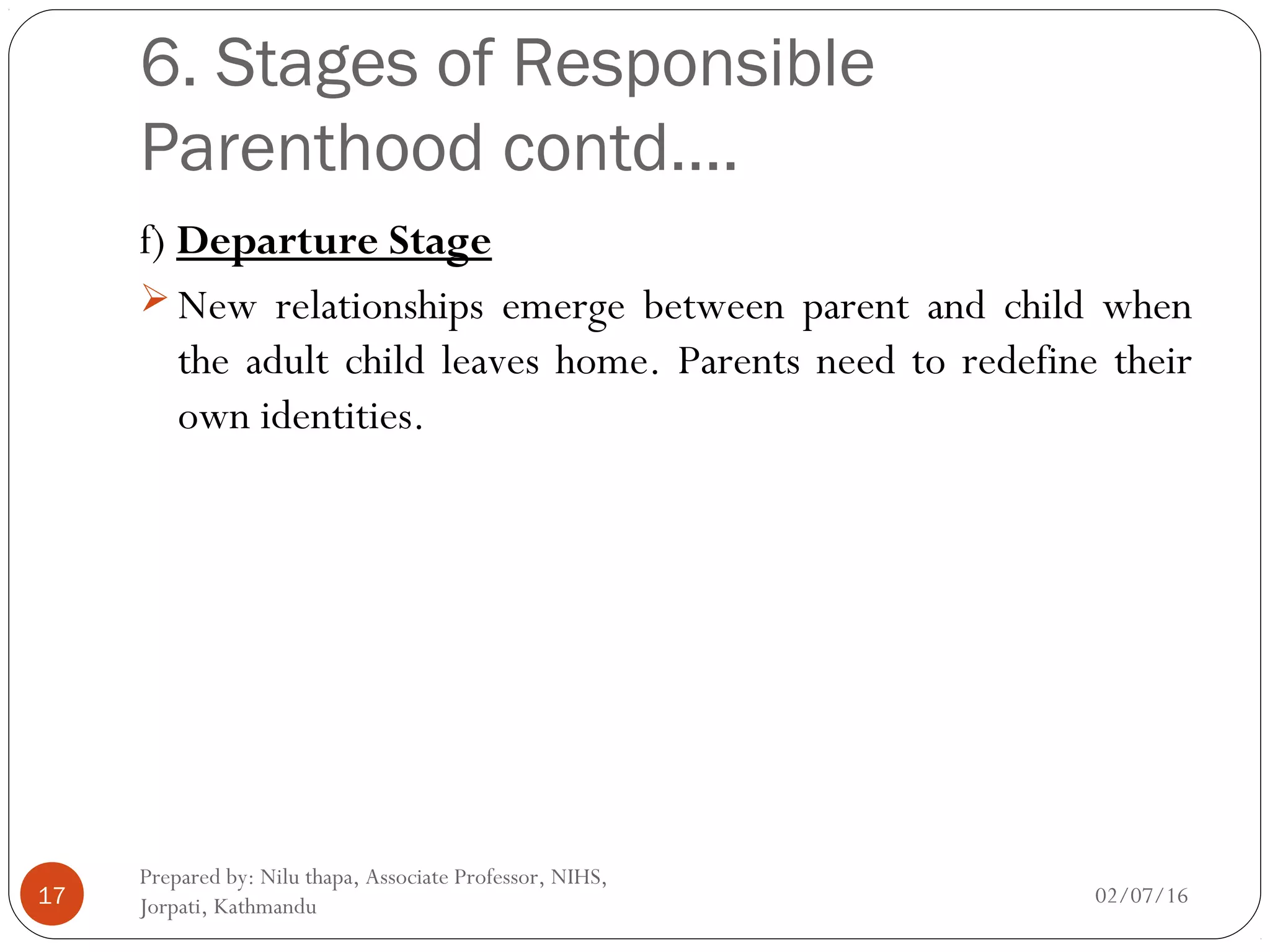 Responsible parenthood | PPT