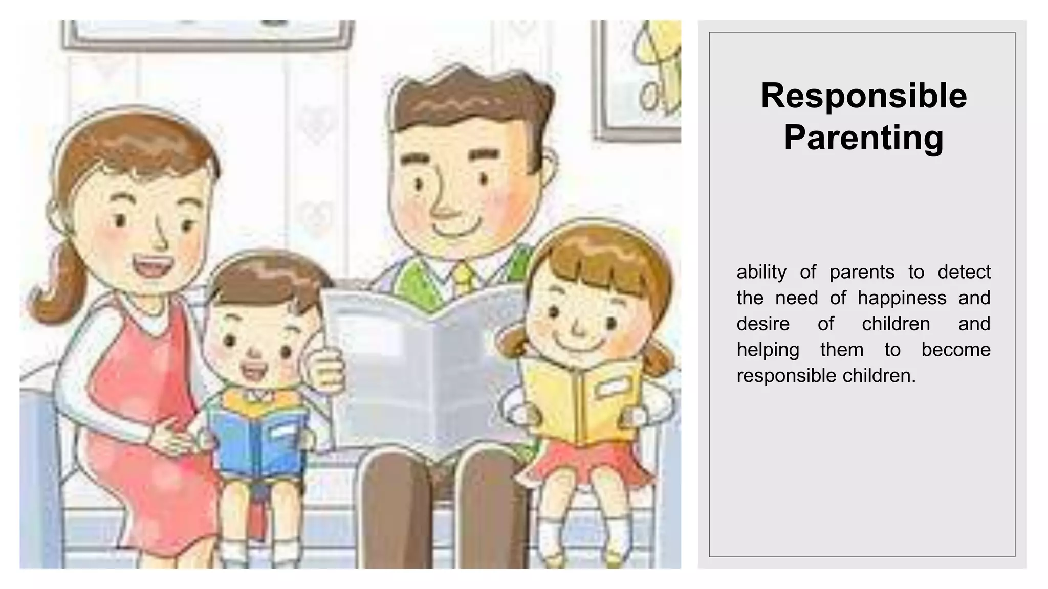 Responsible parenting | PPTX
