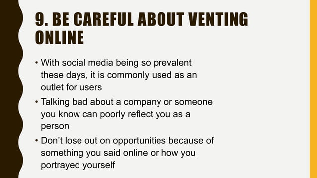 Responsible social media usage | PPTX