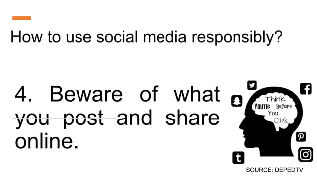 Responsible use of Media and Information.pptx | Social Networking ...