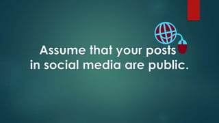 Responsible use of the internet | PPT