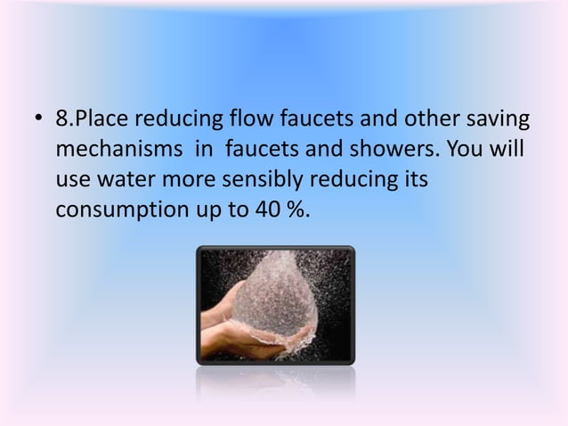 Responsible use of water | PPT