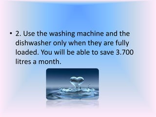 Responsible use of water | PPTX