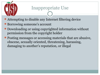 Responsible Use Presentation | PPT