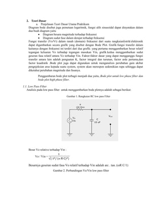 Respon sistem dengan Bode Plot dan Nyquist | PDF