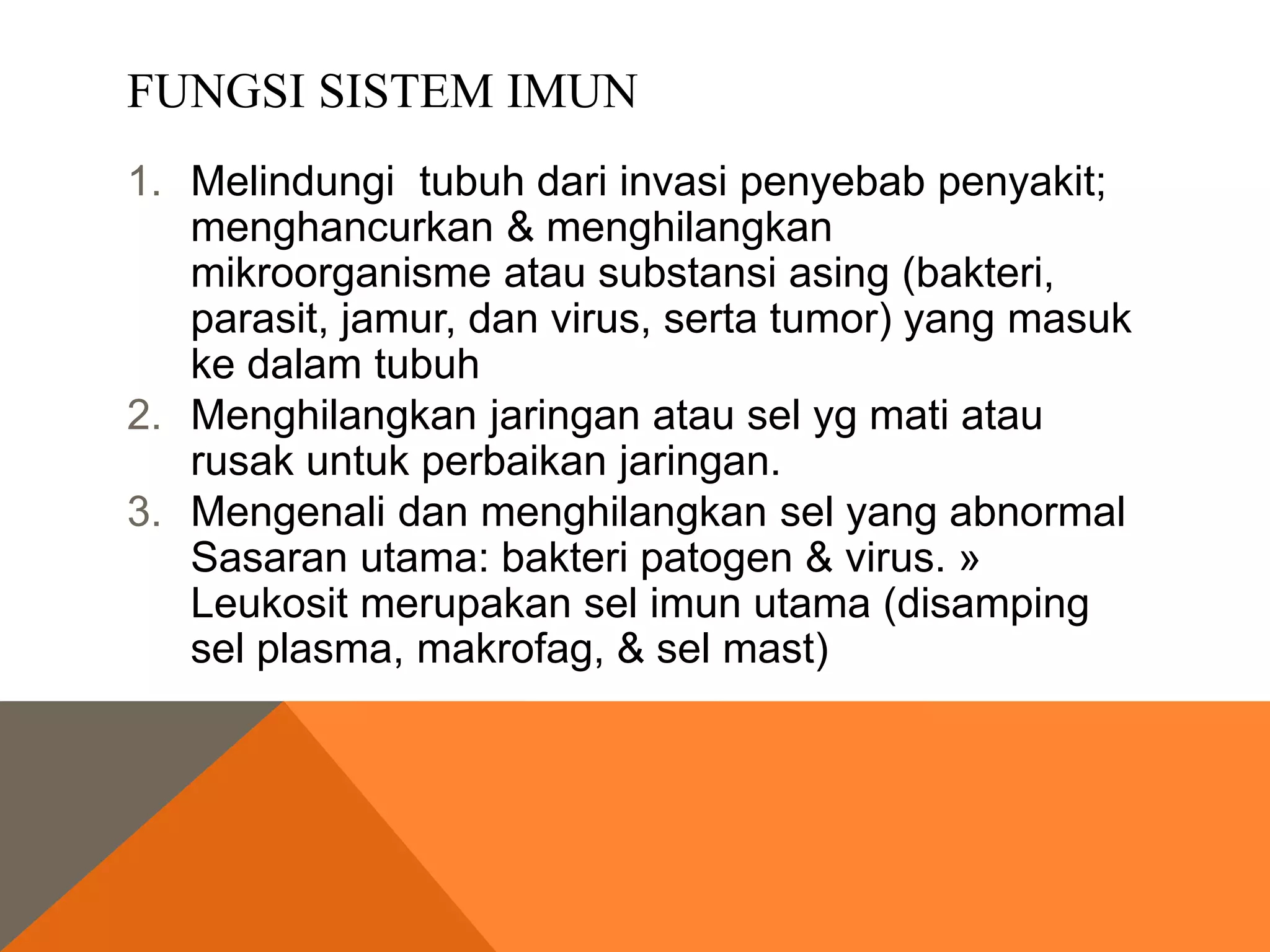 Respon sistem imun | PPTX
