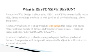 Responsive Design | PPTX