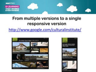 Kineo Responsive Elearning | PPTX