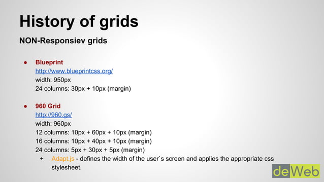Responsive grids overview | PPT
