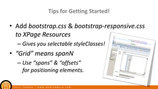 Responsive Layout Frameworks for XPages Application UI | PPT