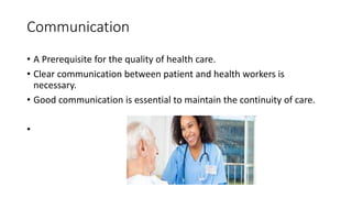 Responsiveness in Health Care | PPTX
