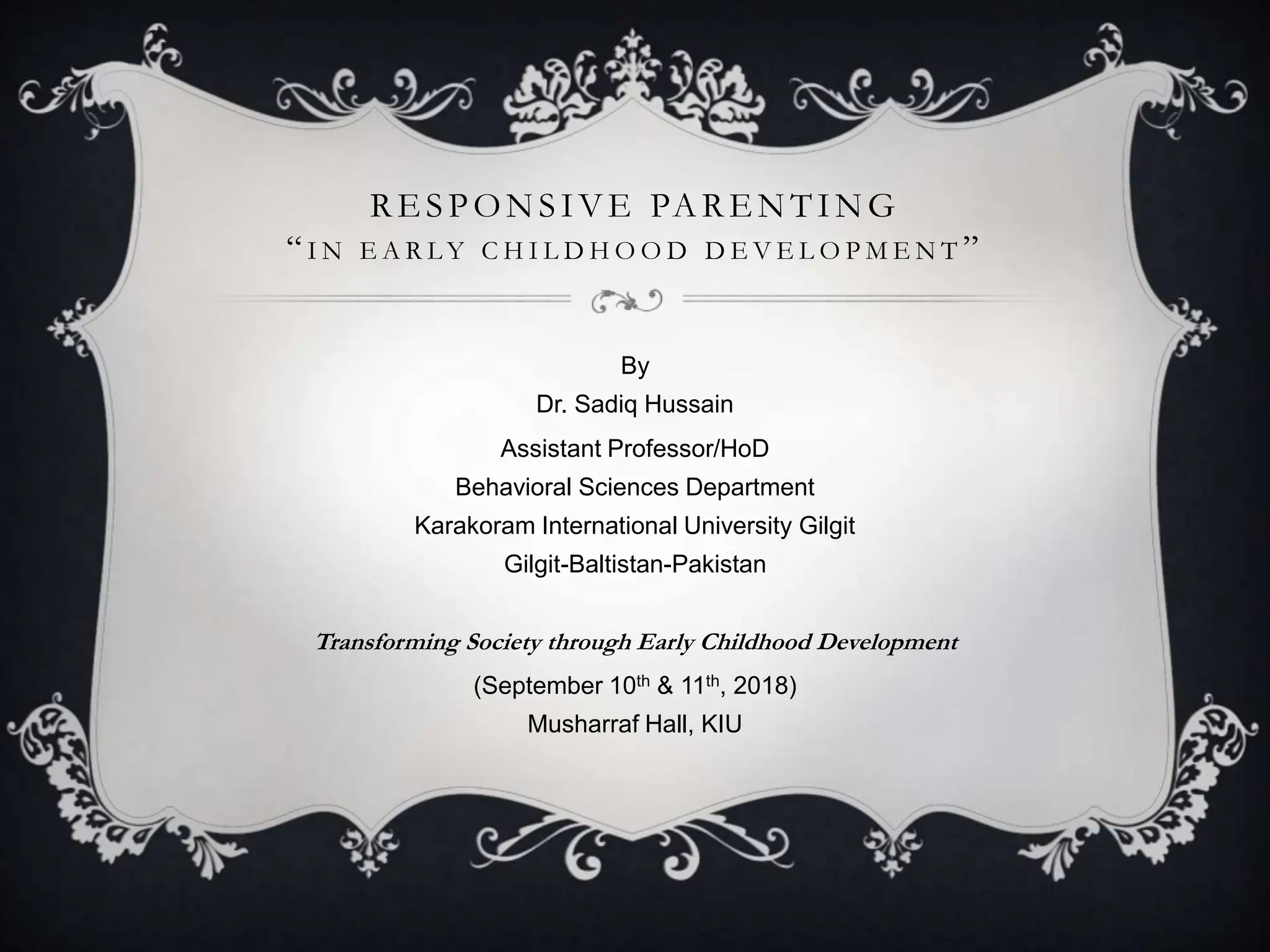 Responsive Parenting in Early Childhood Development (1).pptx