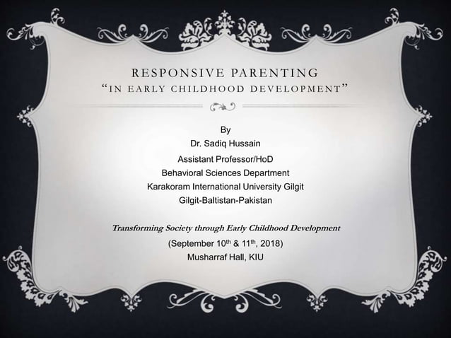 Responsive Parenting in Early Childhood Development (1).pptx