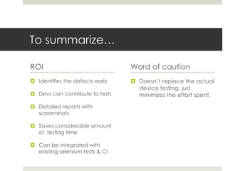 Responsive testing | PPTX