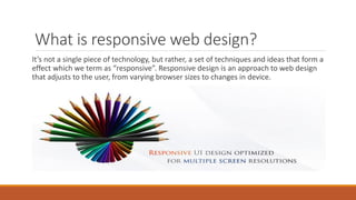 Responsive web design | PDF