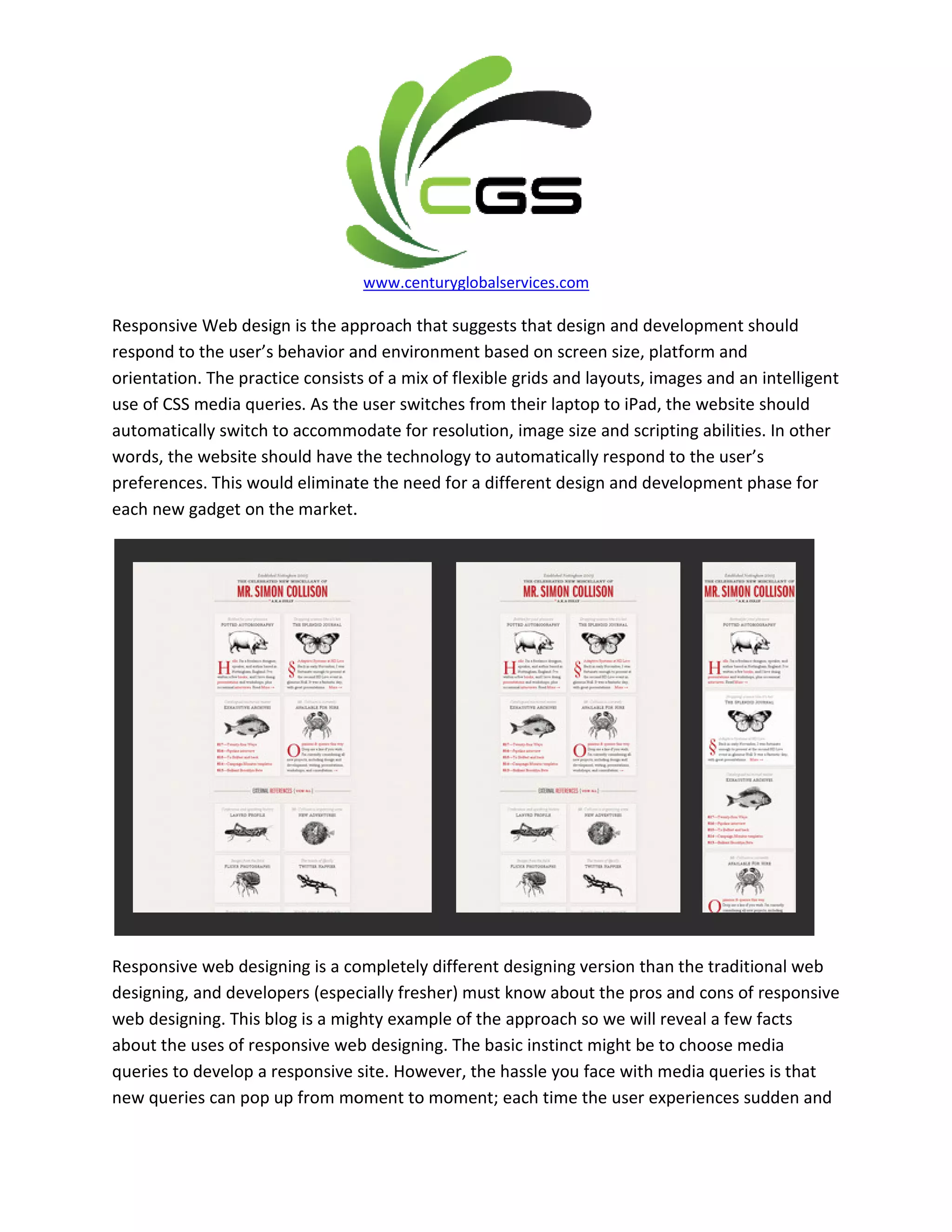 Responsive web design | PDF